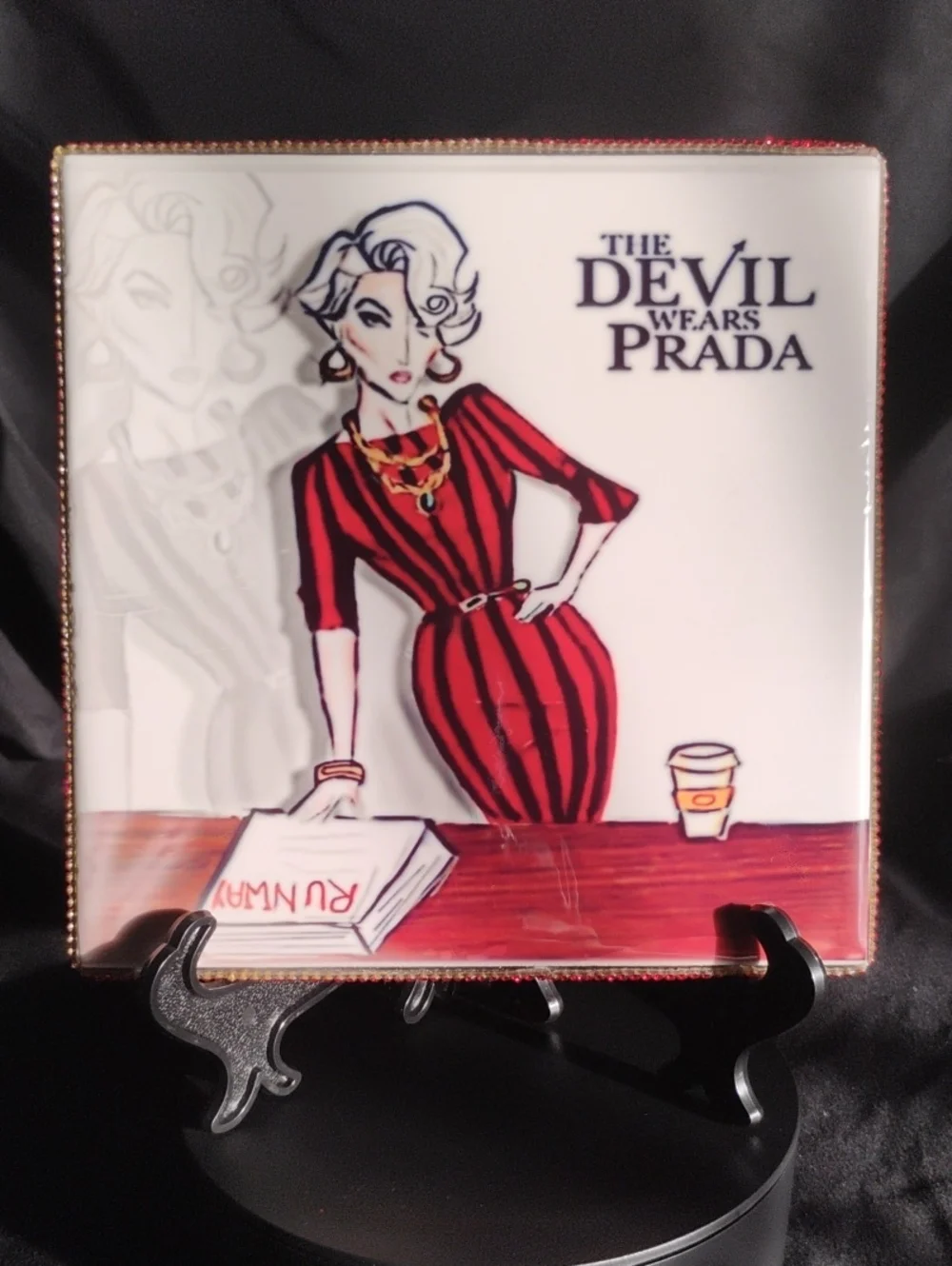 Hand Crafted | Art | The Devil Wears Prada Decorative Tile | Poshmark